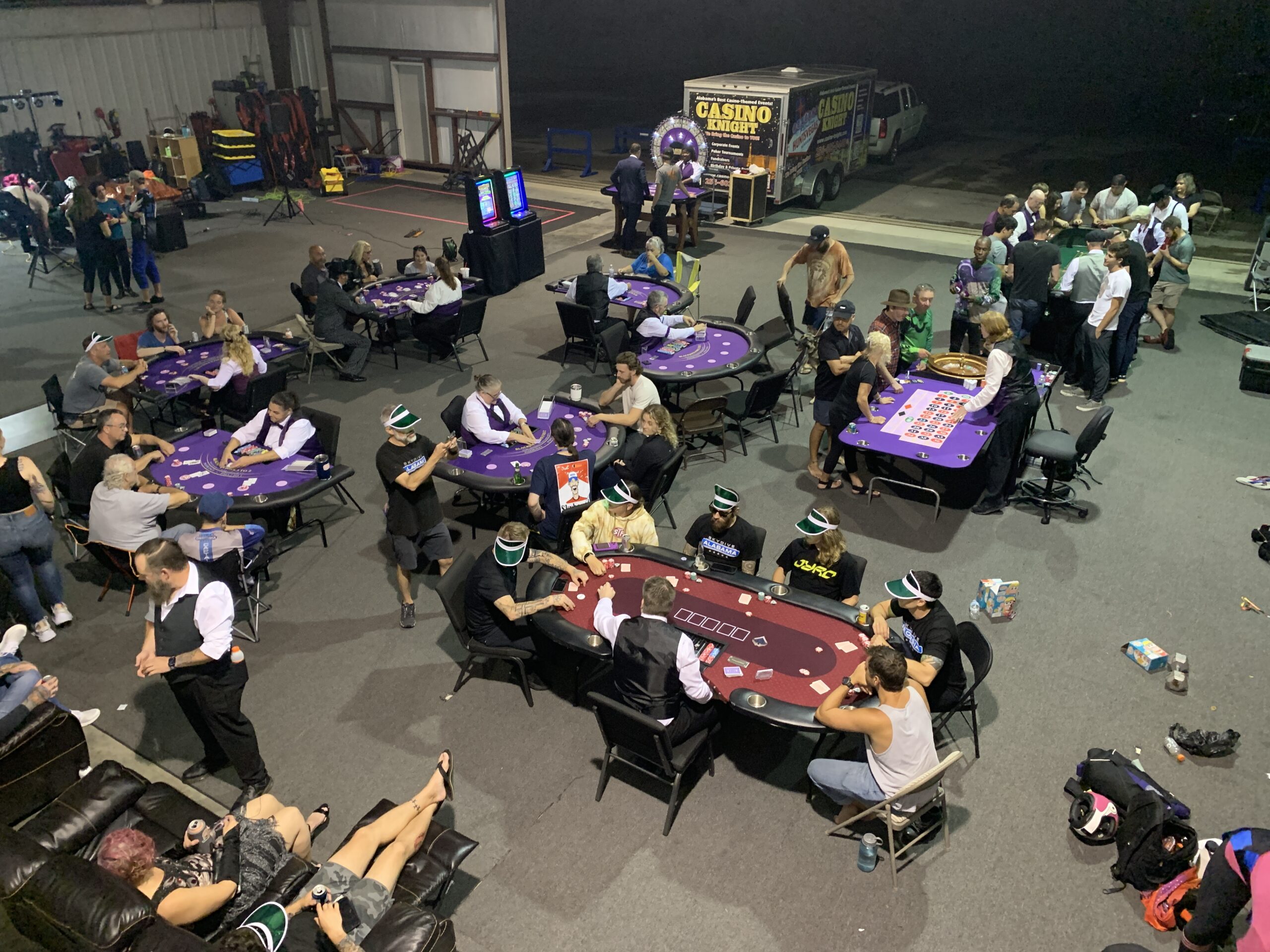 Skydive Alabama Celebrated Awesome Casino Night Party! | Casino Knight